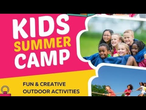 Kids Enjoy Summer Camp Activity - YouTube