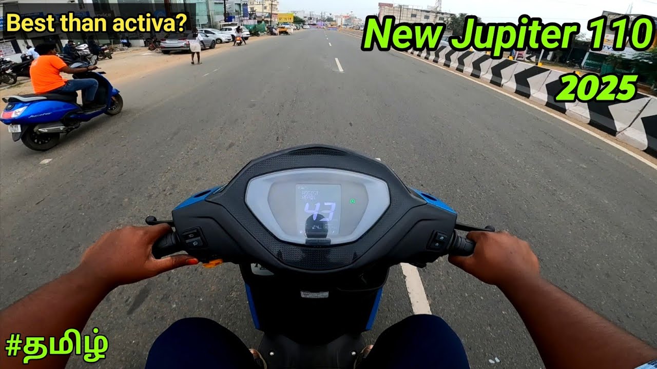 New Tvs Jupiter 110| 2025| BS7 OBD2B E20|Test ride review| 55+ kmpl ...