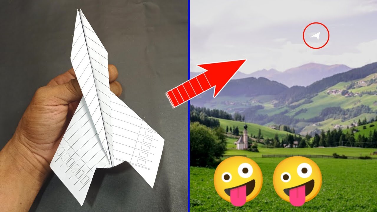 How to Make a Fast Flying Paper Rocket Plane - Easy Paper Plane. - YouTube