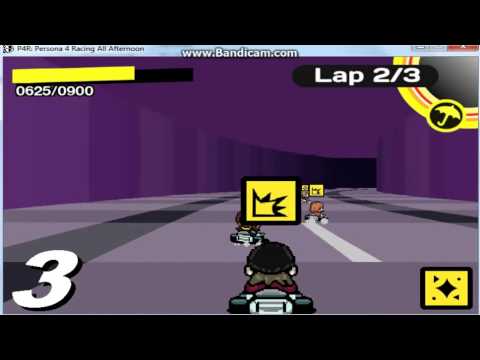 Persona 4 Racing All Afternoon Gameplay - YouTube