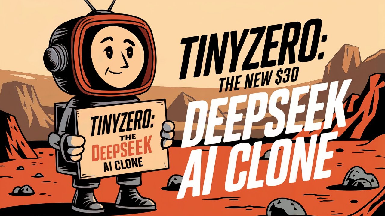 TinyZero: The $30 DeepSeek AI Clone Spotted by Human AI "Srinidhi Ranganathan" - YouTube