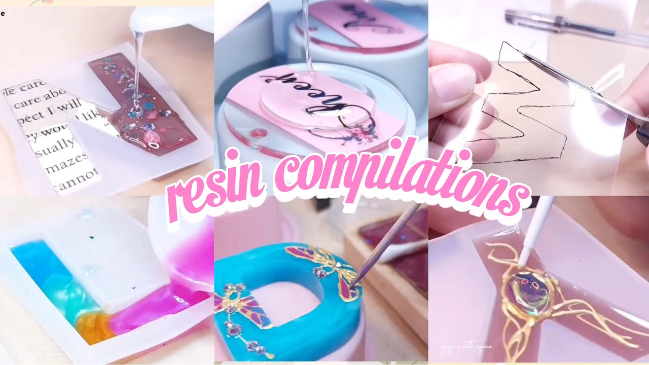 resin letter designs compilation • resin ebook still available on etsy ...