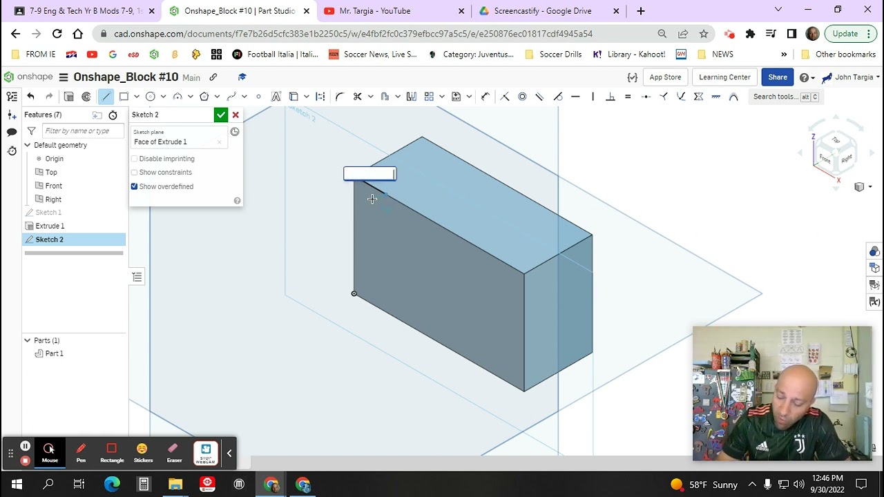 Onshape Block #10 - YouTube