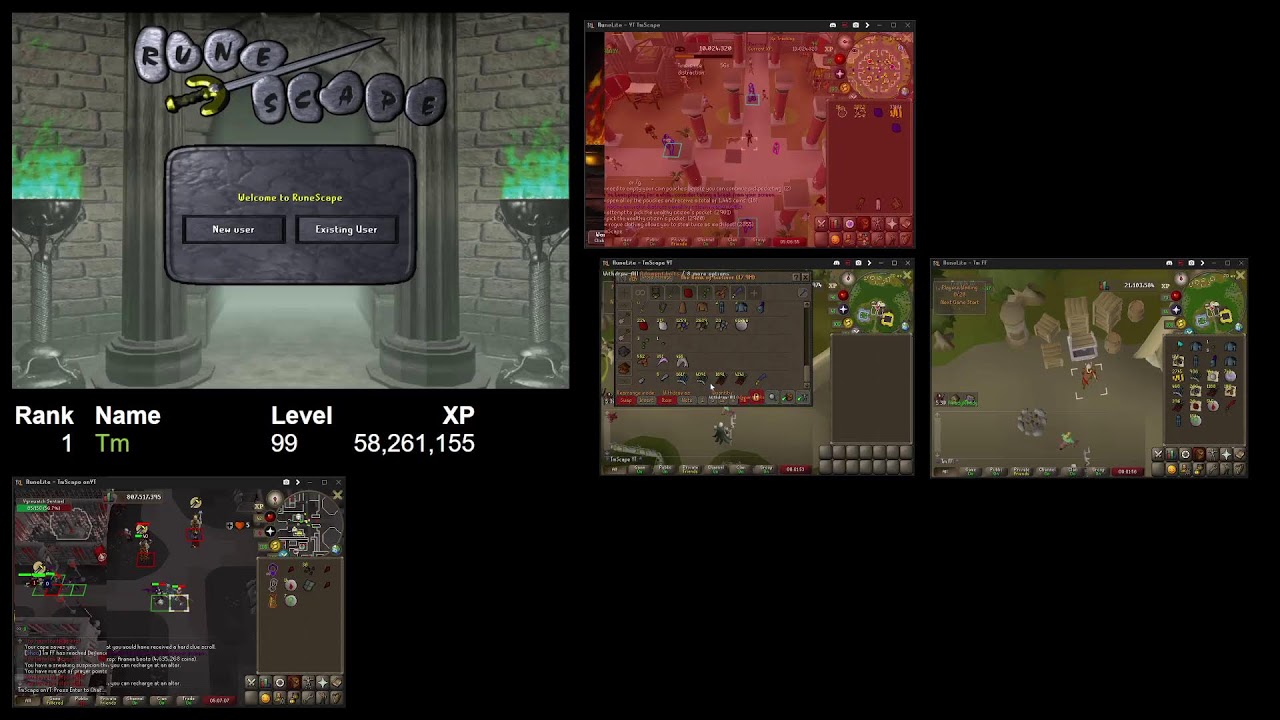 2004scape 200m wc grind - YouTube