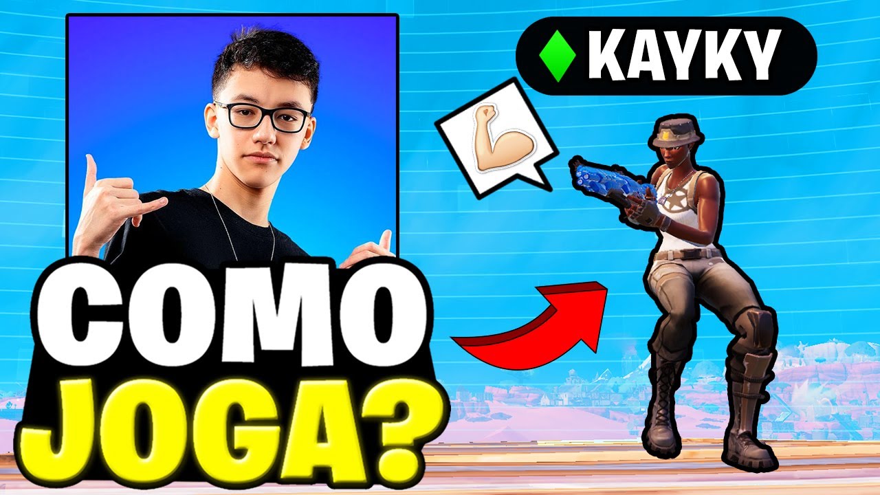 Assim que o Kayky joga a CASH CUP SOLO 👻 I FORTNITE - YouTube