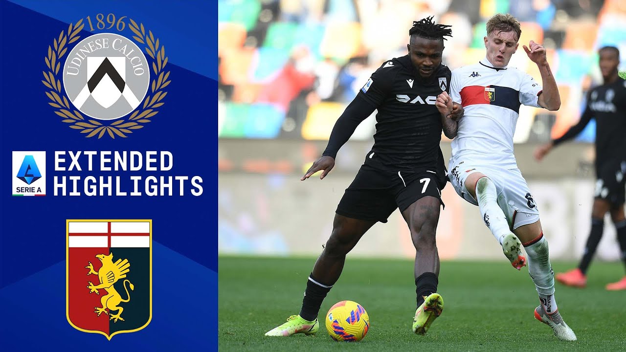 Udinese vs. Genoa: Extended Highlights | Serie A | CBS Sports Golazo ...