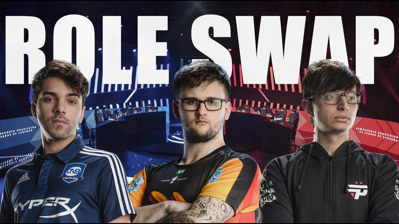 OS MAIORES ROLE SWAPS DA HISTORIA DO CBLOL - YouTube