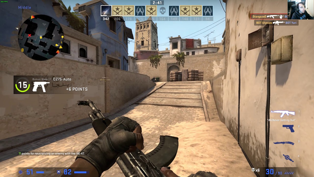 CSGO : 500hz polling smoothness test. Wired Howl Mouse. - YouTube