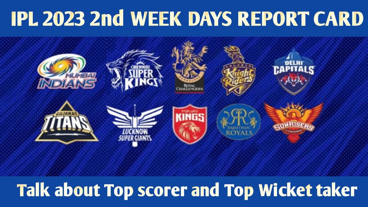 IPL 2023 2ND Week days Report Card|ipl in tamil|@cricfire1792|# ...