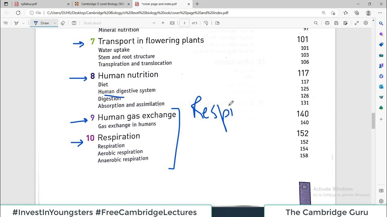 Recommended Book for 5090 Cambridge O Level Biology | The Cambridge ...