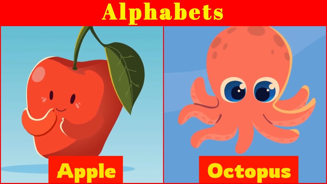 Happy Letters: Animated Alphabets for Young Explorers For kids, Toddler ...