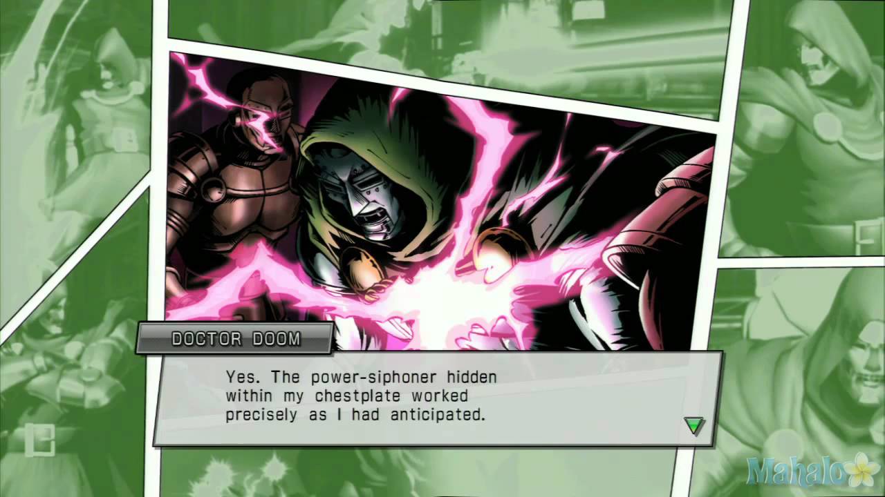 Marvel vs Capcom 3 - Doctor Doom Ending - YouTube