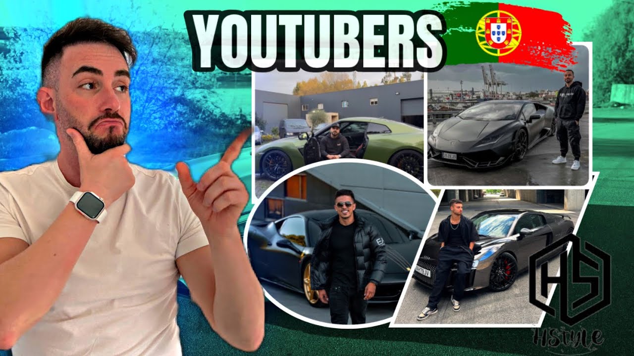 Vídeo: TOP 5 DE CARROS DE YOUTUBERS EM PORTUGAL 🔥 C/ Windoh, Numeiro ...