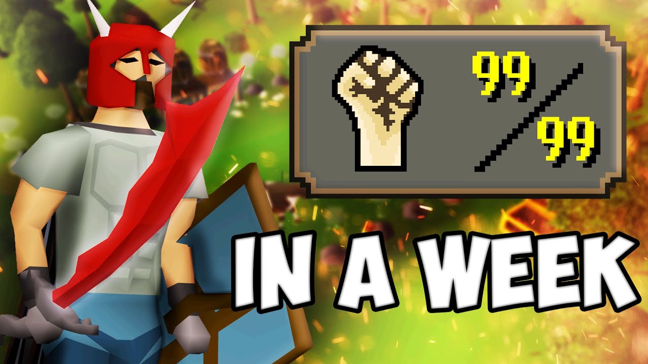 I got 99 strength in a week by AFKing for 6 hours straight... - YouTube