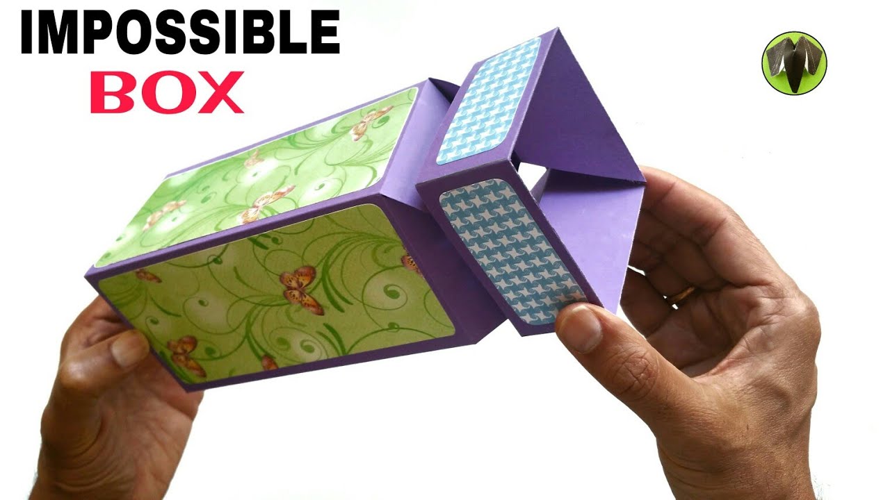 Impossible Gift Box - DIY Tutorial - 880 - YouTube