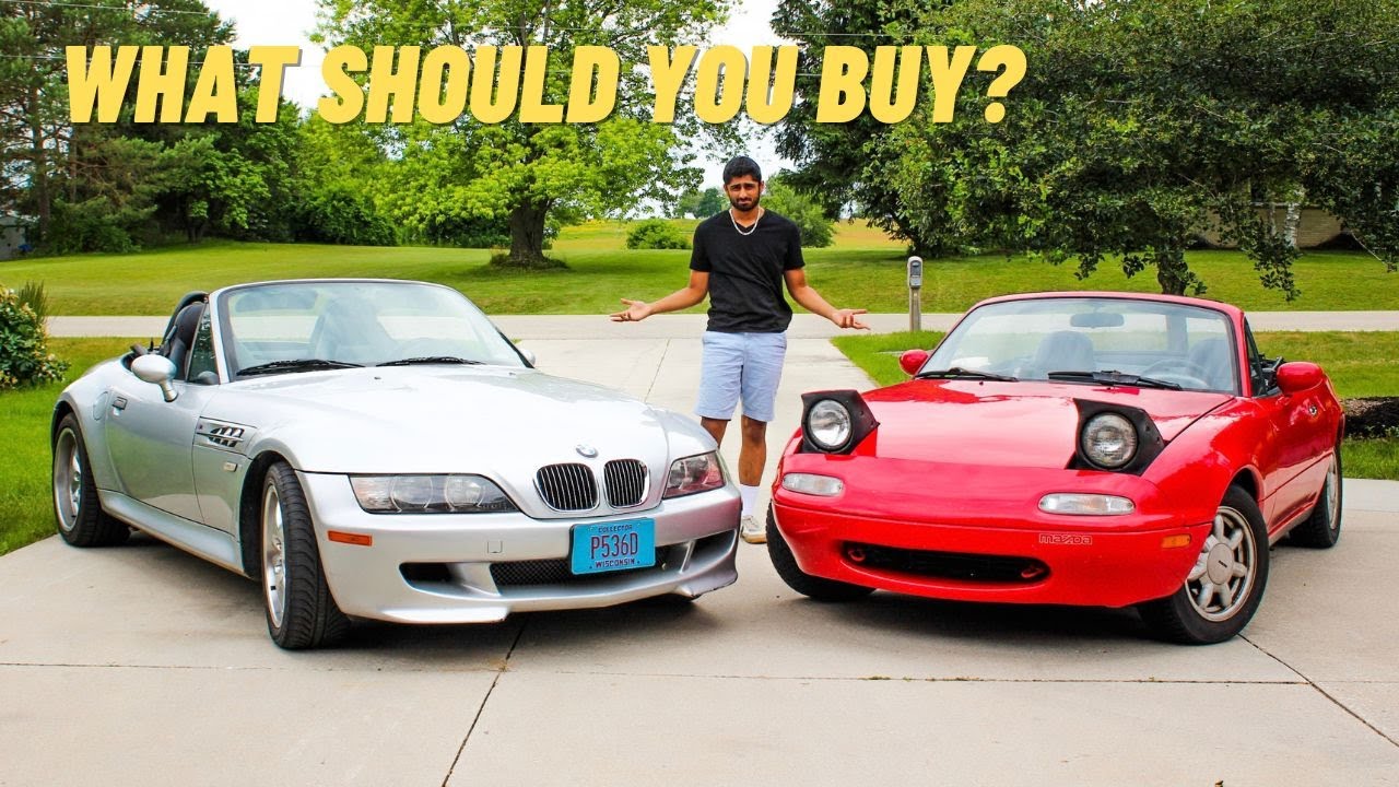 Mazda Miata Vs BMW Z3M | Which Is Better?? - YouTube