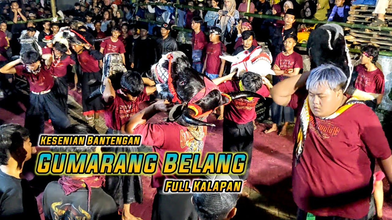 Full Kalapan HOROR Kesenian Bantengan GUMARANG BELANG‼️ - YouTube