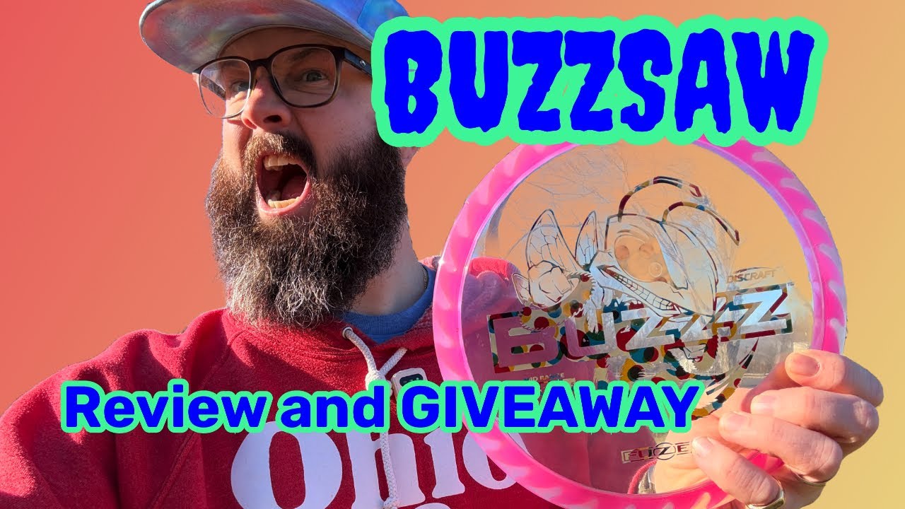 Discraft Buzzsaw. Best MID in Disc Golf? #giveaway #discgolf - YouTube