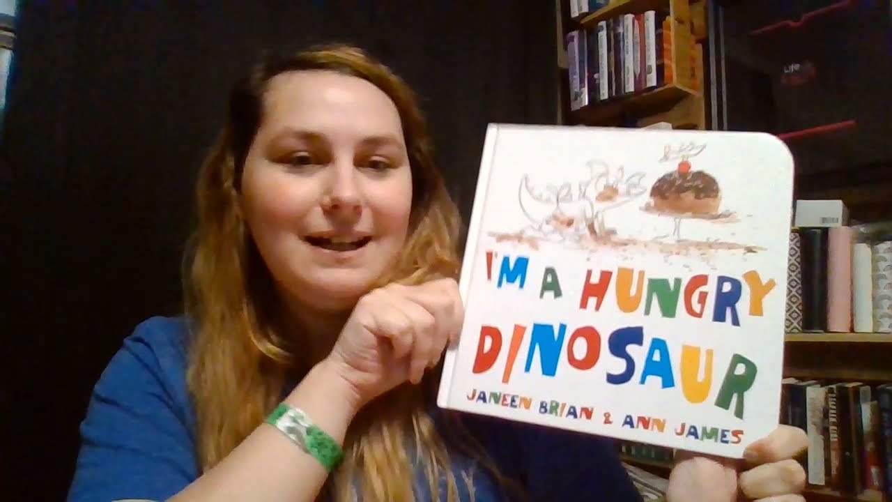 Read with Me! I'm a Hungry Dinosaur! Usborne Books and More! - YouTube