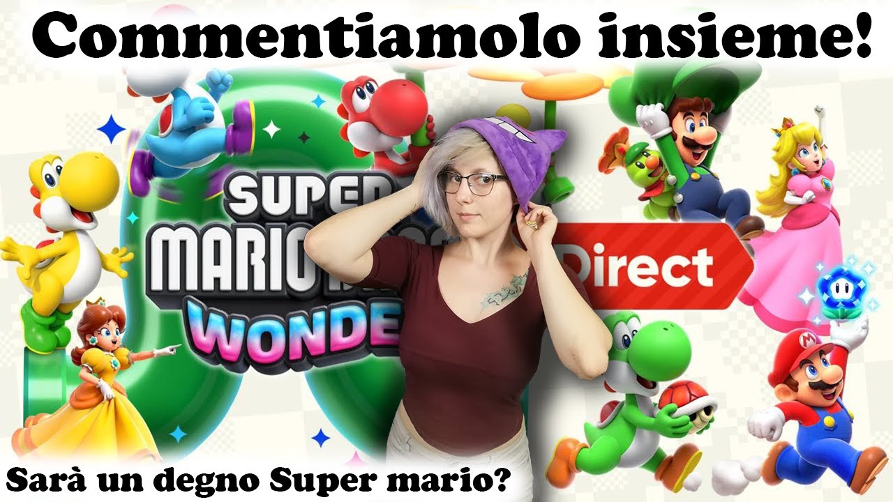 Commentiamo insieme il Super Mario Bros. Wonder Direct! - YouTube