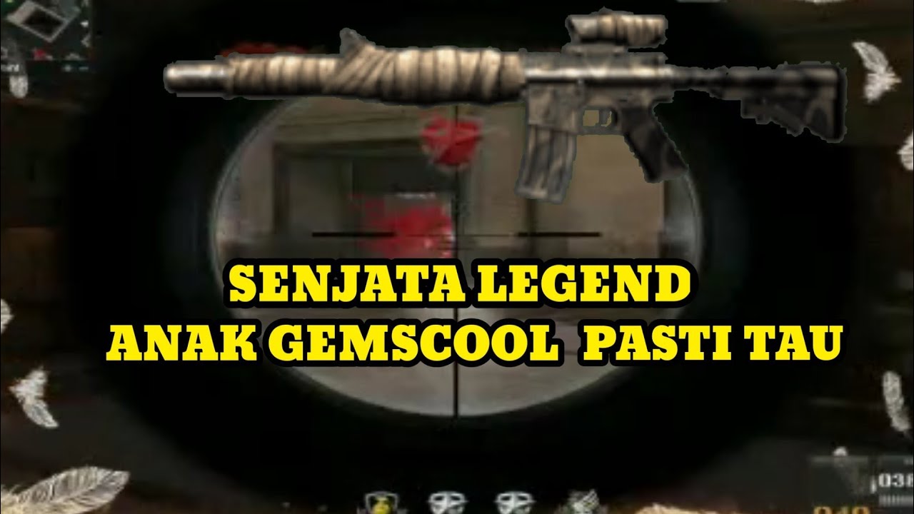 SENJATA LEGEND ZAMAN GEMSCOOL !! M4A1 PERBAN // Game Play Point Blank ...