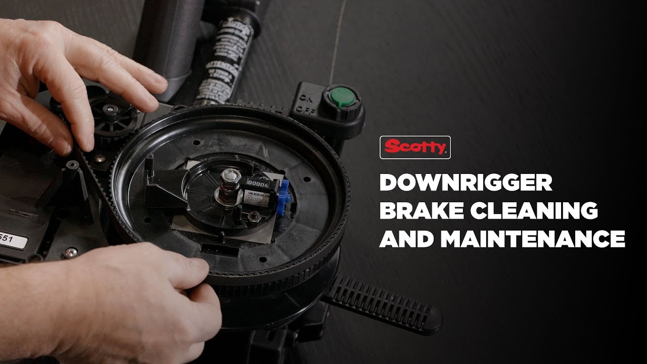 Scotty | Downrigger Brake Cleaning and Maintenance - YouTube