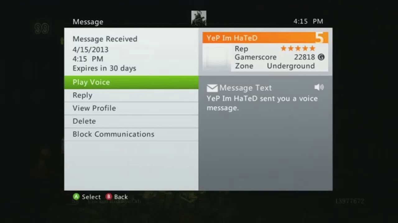The actual angriest Xbox live message - YouTube