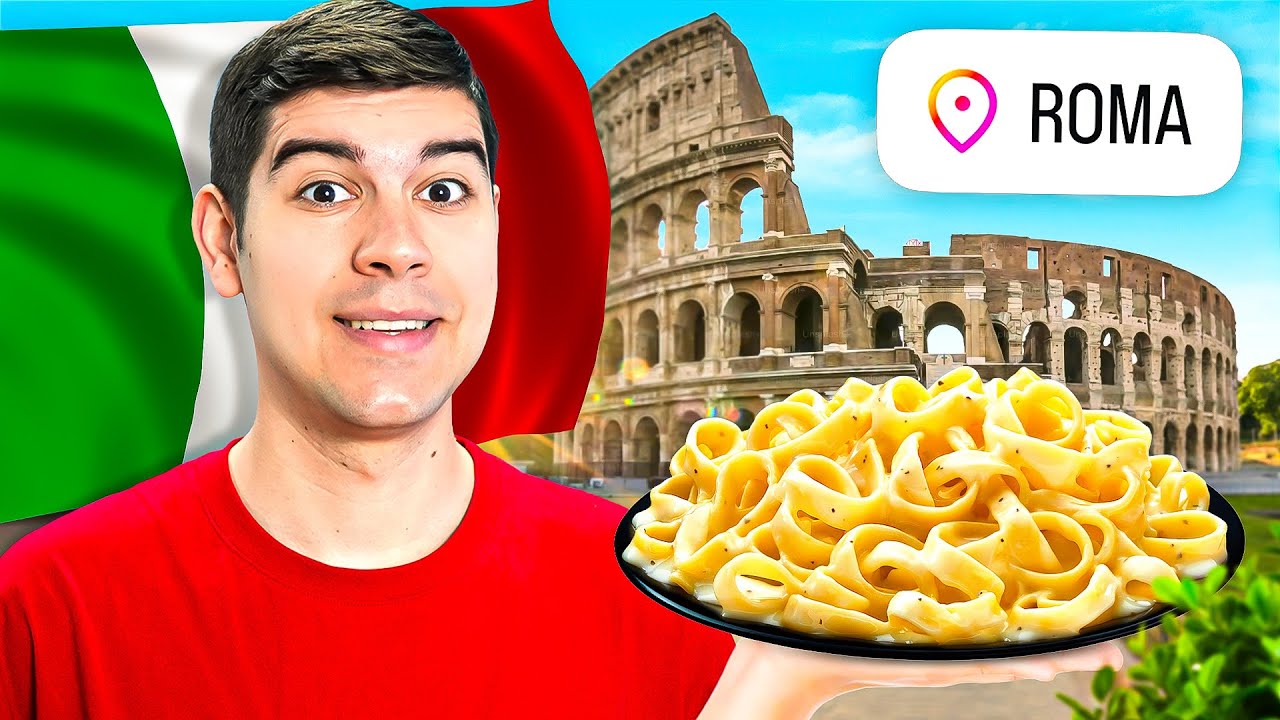 🇮🇹🍝 PROVIAMO IL PIATTO ITALIANO PIÙ FAMOSO AL MONDO - Fettuccine ...