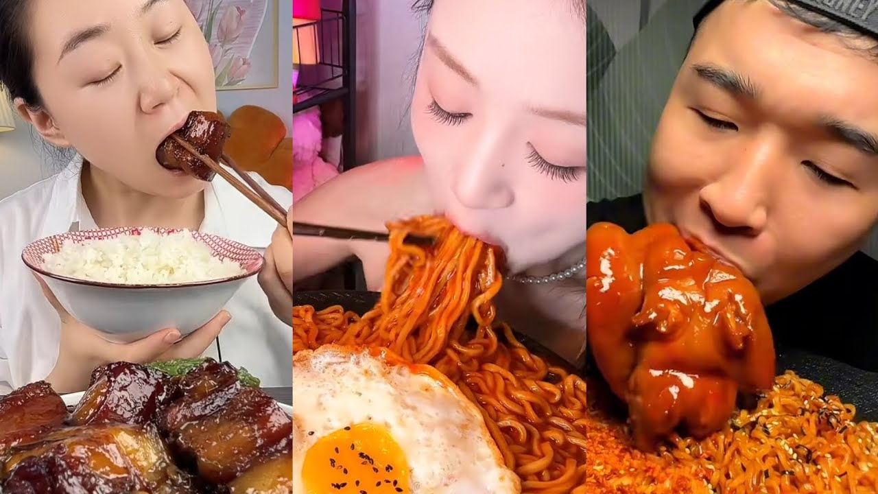 ASMR Mukbang Compilation 🍽️ | Best Delicious Dishes & Eating Sounds ...