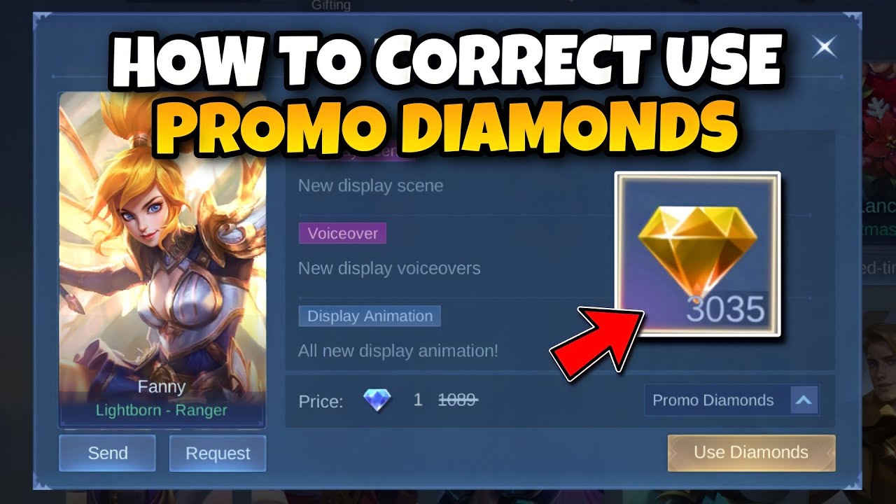 HOW TO USE PROMO DIAMONDS | BUY ANY SKIN COST 1 DIAMONDS USING PROMO ...