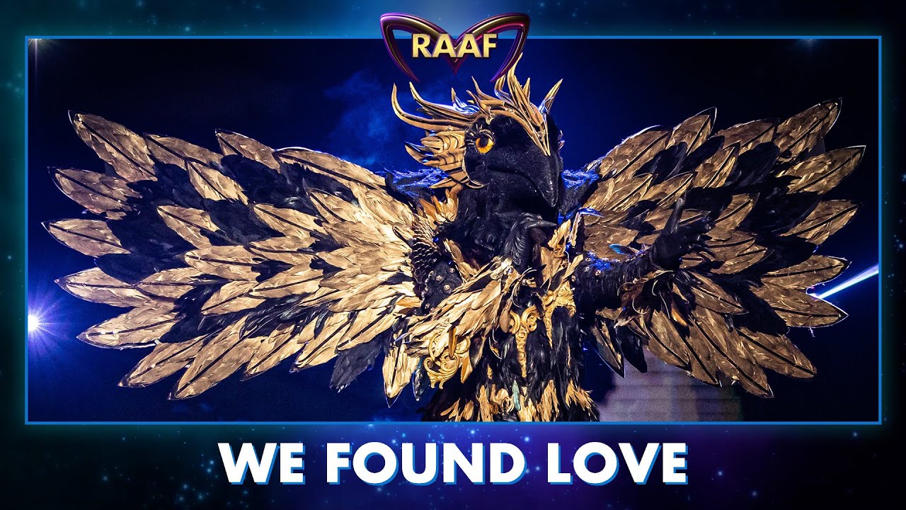 Raaf - ‘We Found Love’ | The Masked Singer | seizoen 3 | VTM - YouTube