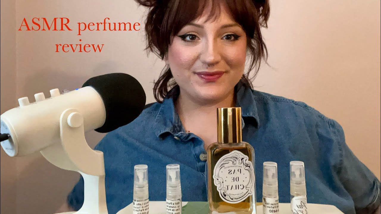 Whispered asmr perfume - YouTube