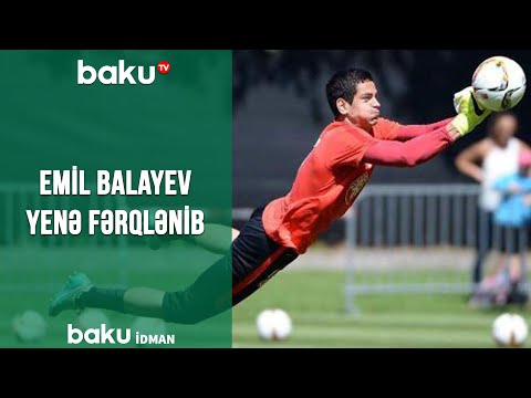 Emil Balayev yenə fərqlənib