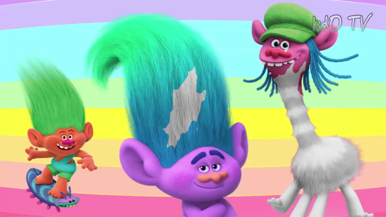 Dreamworks TROLLS Coloring Pages with ASPEN HEITZ, COOPER & CREEK ...