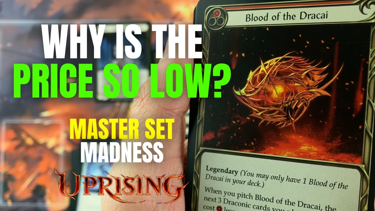 Are Uprising Cards Undervalued? Flesh and Blood TCG - Master Set Madness - Round XIII - YouTube