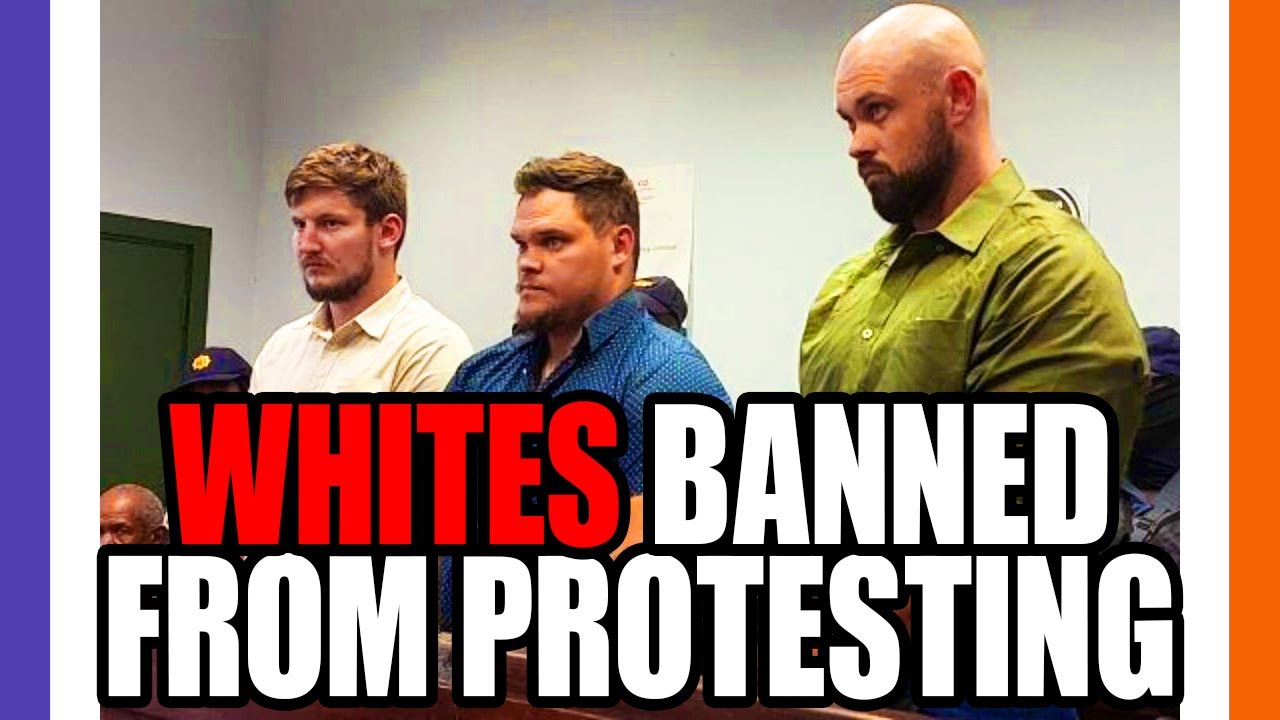 South African Whltes NOT Allowed To Protest 🟠⚪🟣 NPC Global - YouTube