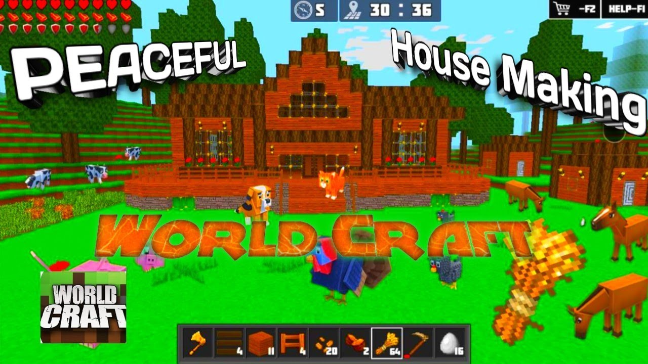 Building the Ultimate Peaceful House in Worldcraft 3D! 🏡 (Relaxing & Aesthetic)" - YouTube