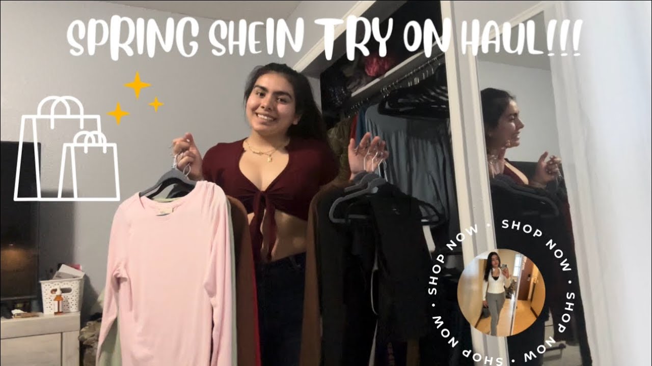 Spring SHEIN Try-On Haul!!! Part 1?!? - YouTube
