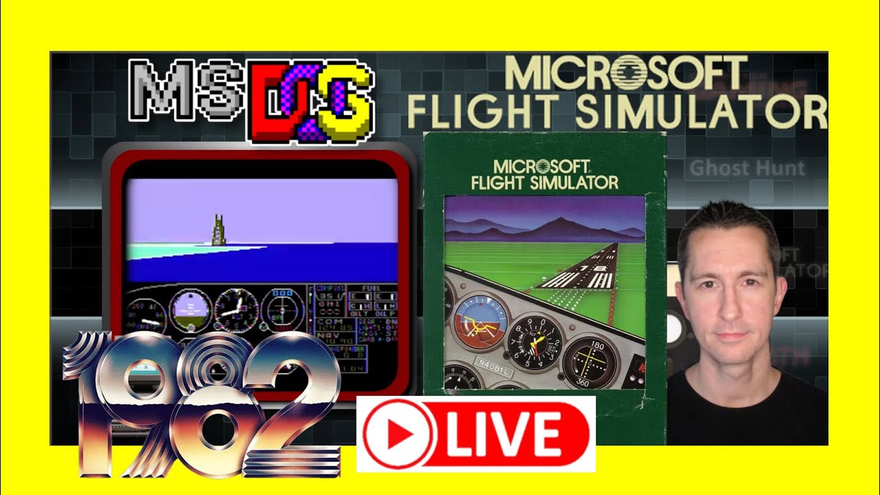 Microsoft Flight Simulator 1.0 (MS-DOS) - Chronologically Gaming is ...