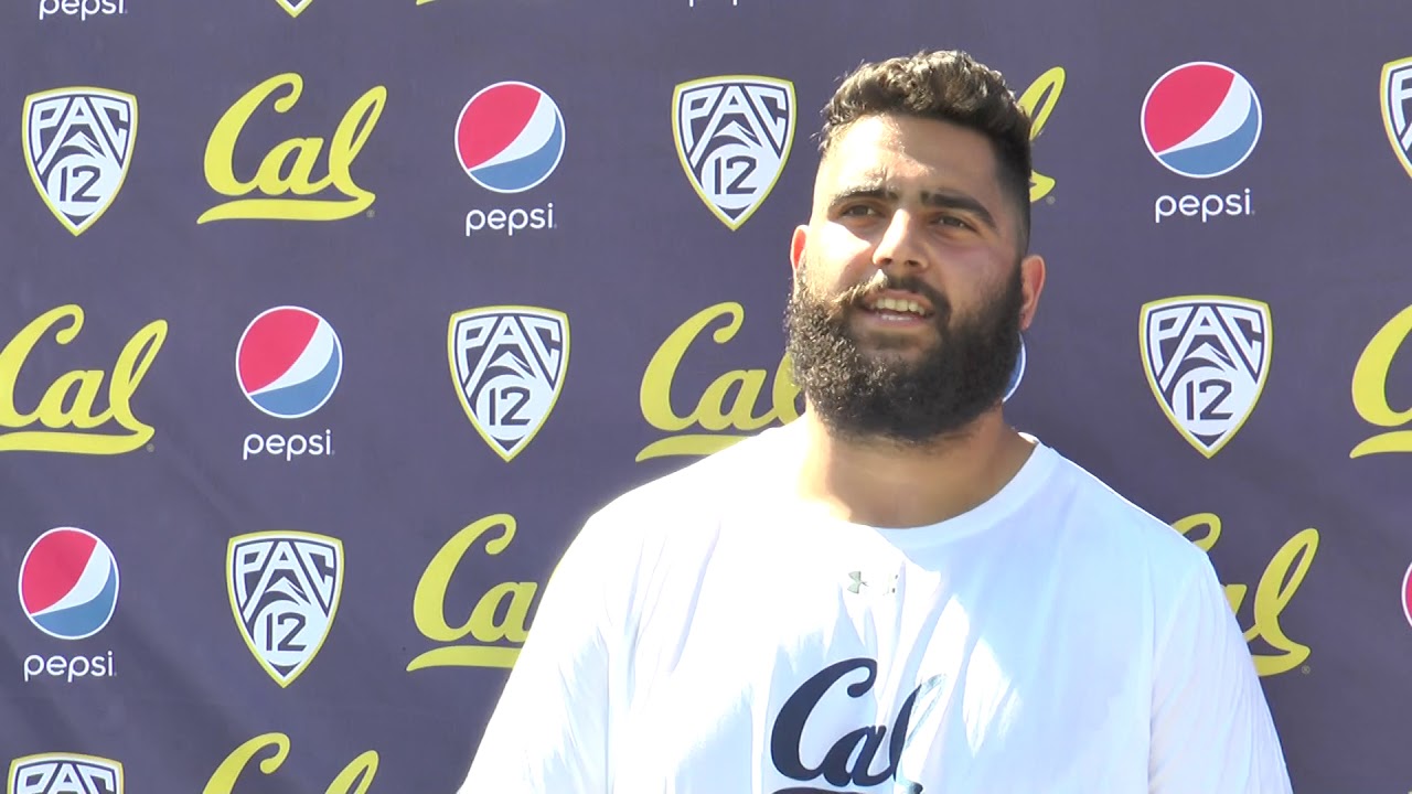 Cal Football Pro Day - OL Patrick Mekari 3/21/19 - YouTube