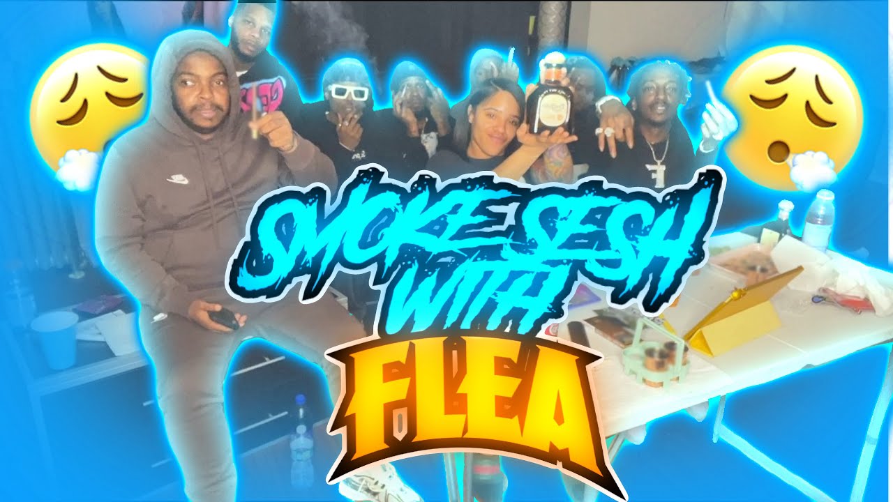 SMOKE SESH W/ FL3A & IZZY BLOCK!! - YouTube