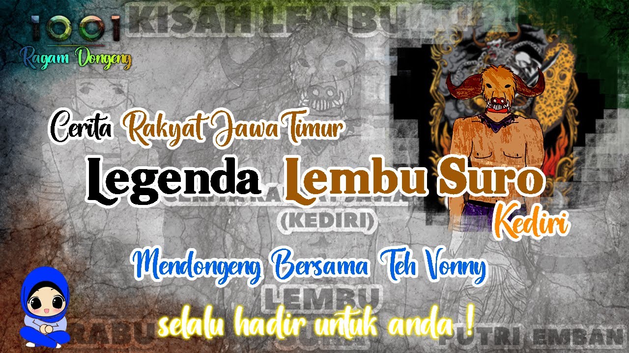 Legenda Lembu Suro Gunung Kelud | Kisah Nusantara | Cerita Rakyat ...