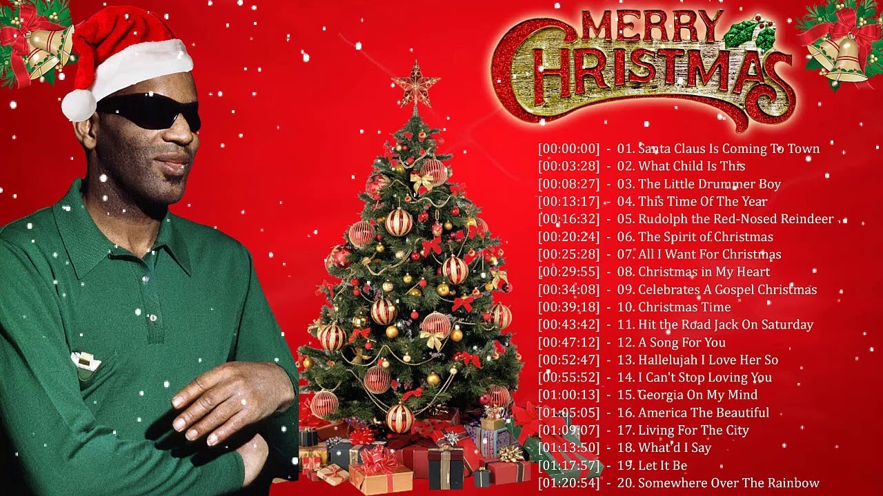 Ray charles The Spirit Of Christmas Album🎄Ray charles Christmas Songs ...