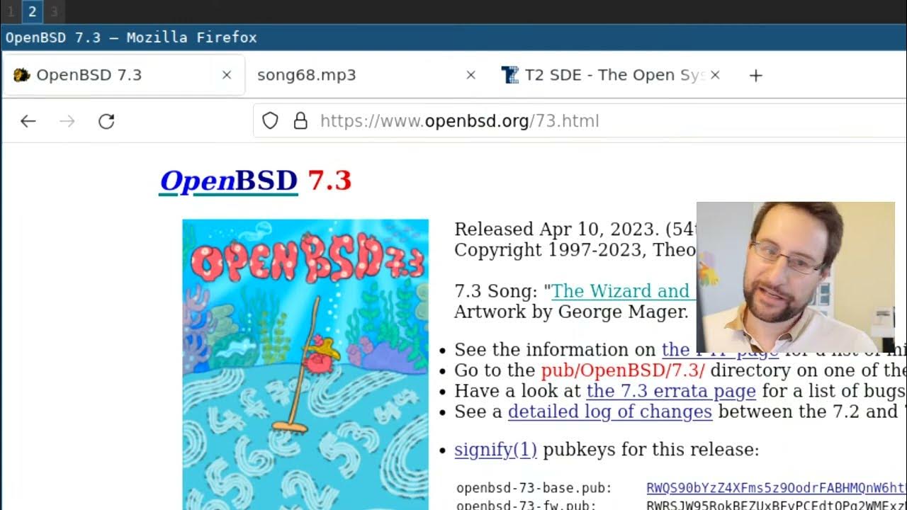 But have you tried OpenBSD, what could Linux dev possibly do wrong? - YouTube