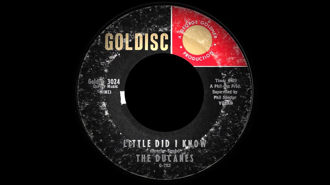 The Ducanes - Little Did I Know (1961) - YouTube