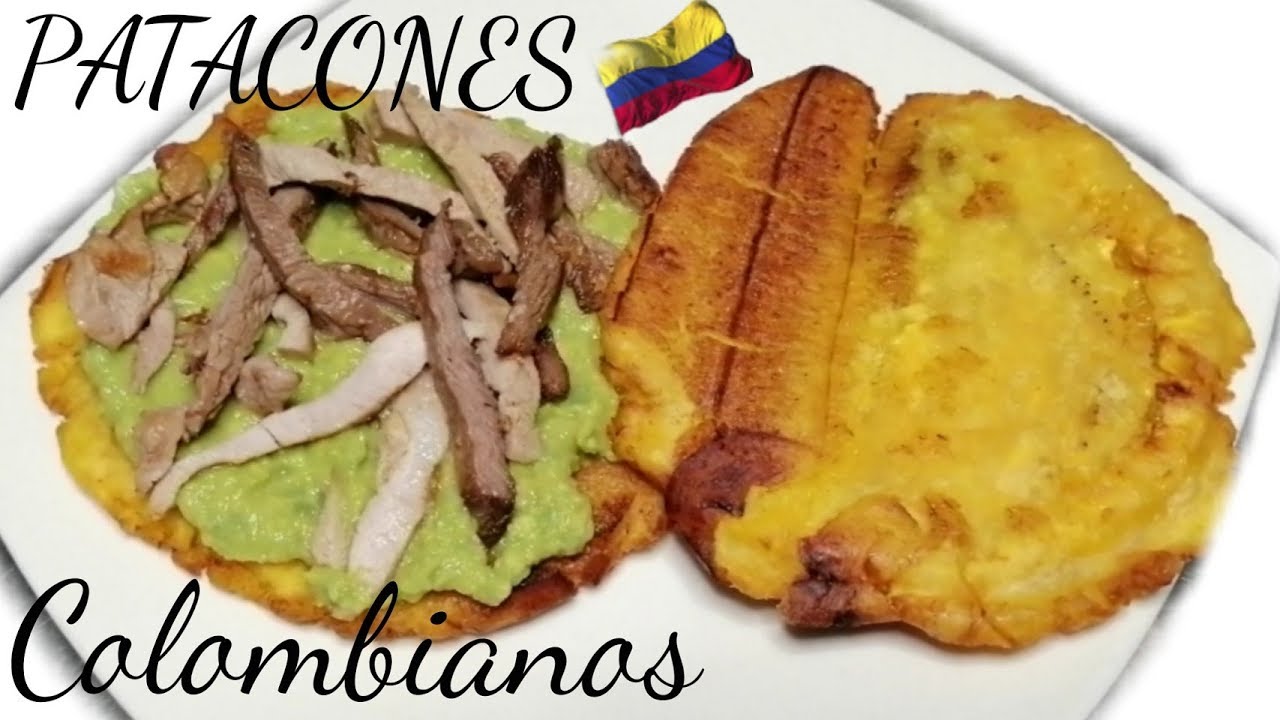 COMO HACER PATACONES O TOSTONES COLOMBIANOS. #comidacolombiana - YouTube