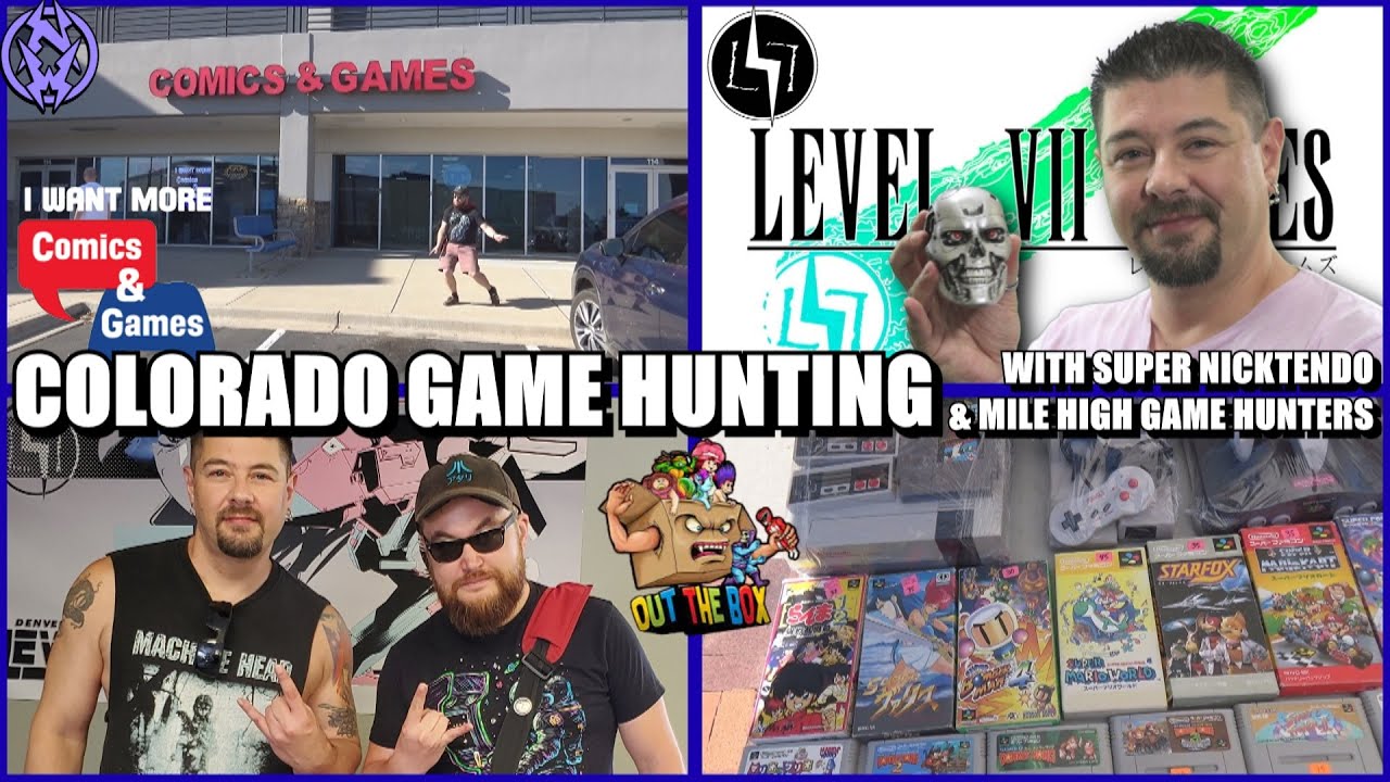 Colorado Video Game Hunting w/ Super Nicktendo and Mile High Game ...