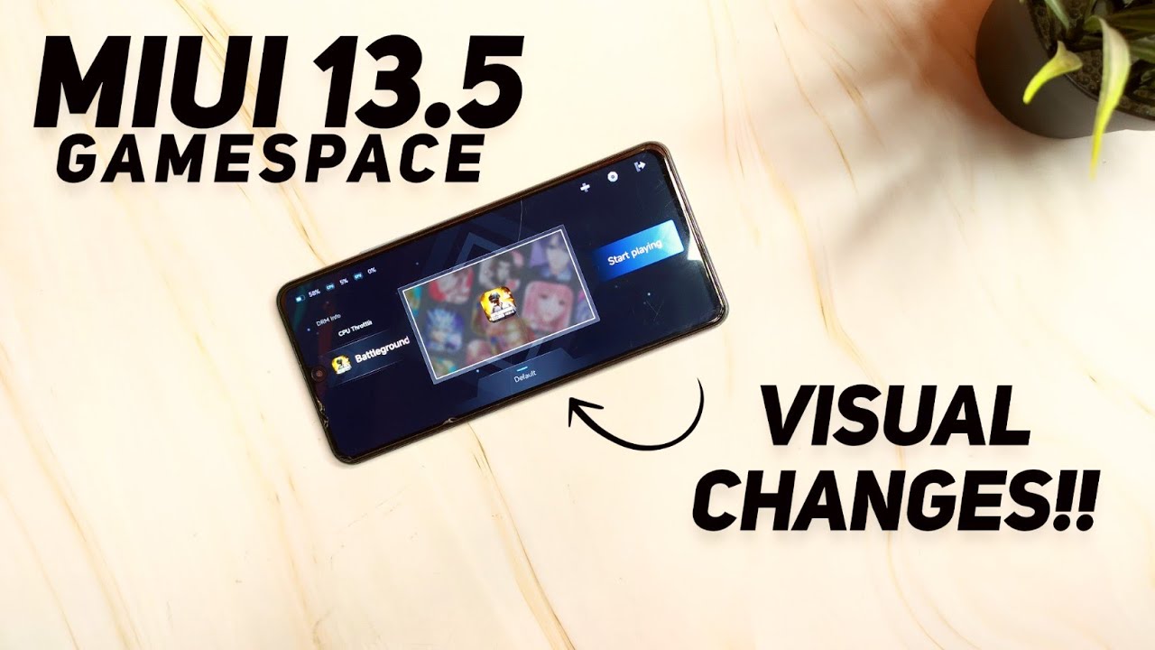 MIUI 13.5 New Game Space Update For All Xiaomi Redmi Poco Phones - New ...