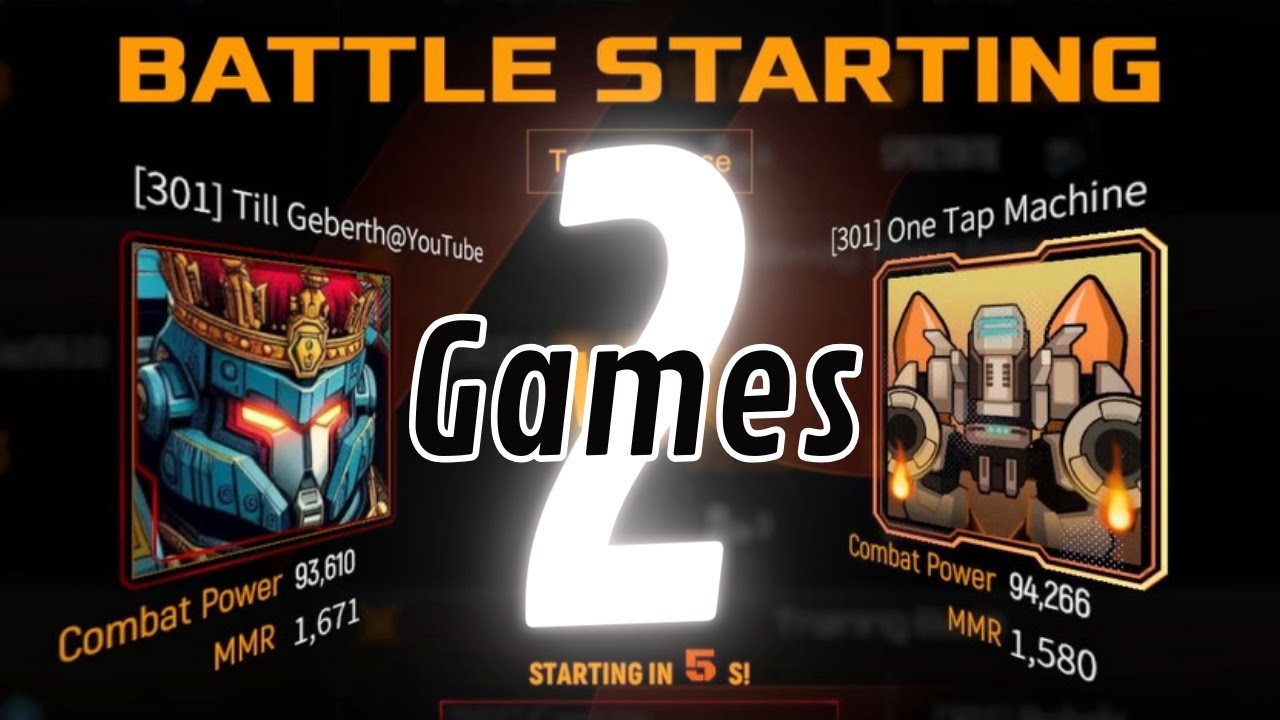 Mini-Match vs One Tap Machine | Mechabellum - YouTube