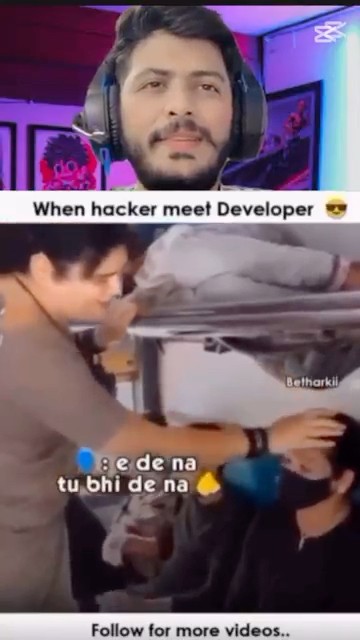 When Hacker Meet Developer😂😎 #funny #challenge #subcribe #comedy # ...